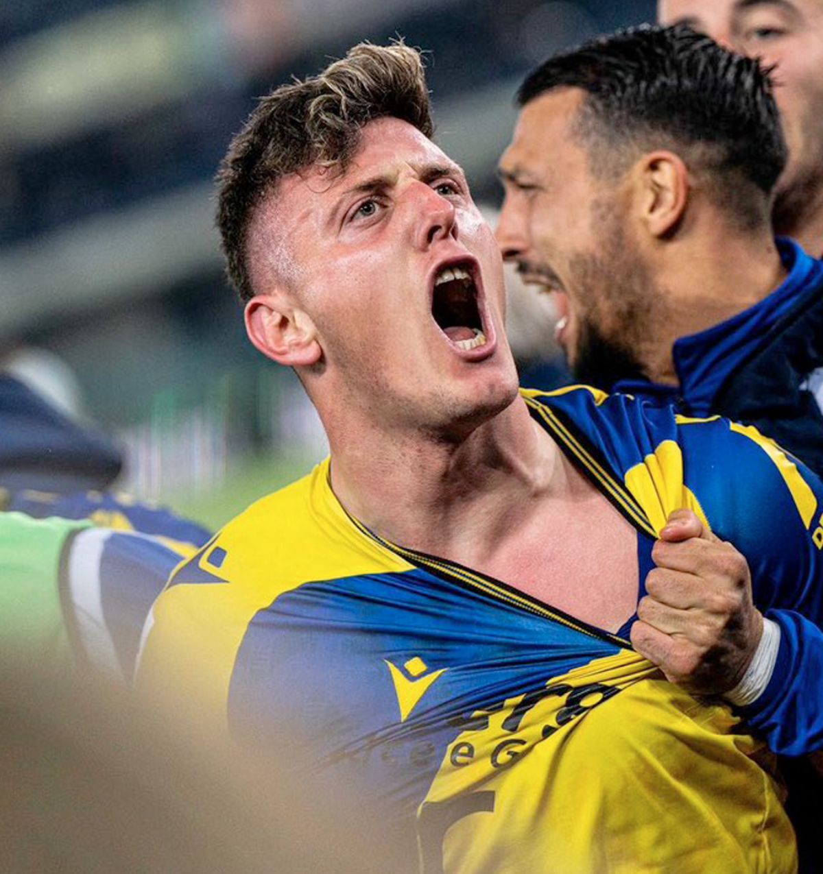 Adolfo Gaich y un golazo que hizo delirar al Hellas Verona