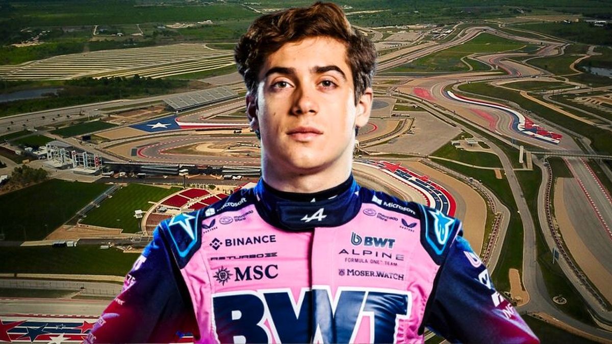 F1: el horario inusual que tendrá el GP de Estados Unidos y en el que correrá Franco Colapinto