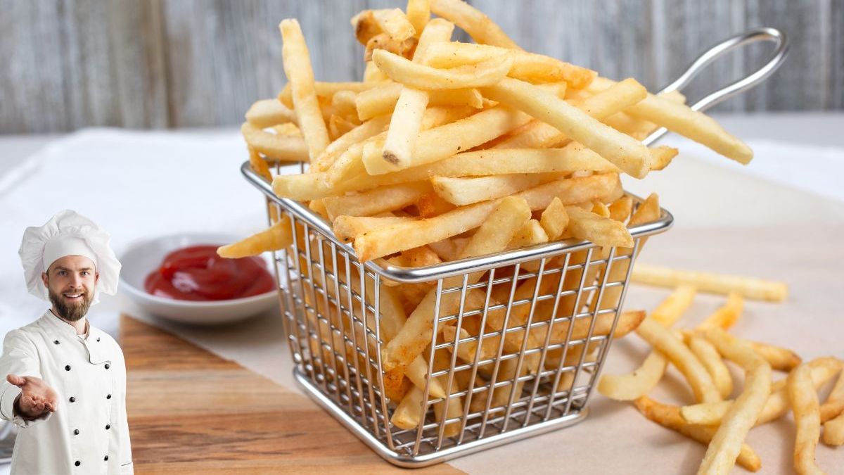 Ni aceite ni sal: cómo hacer que las papas fritas no se peguen al ...