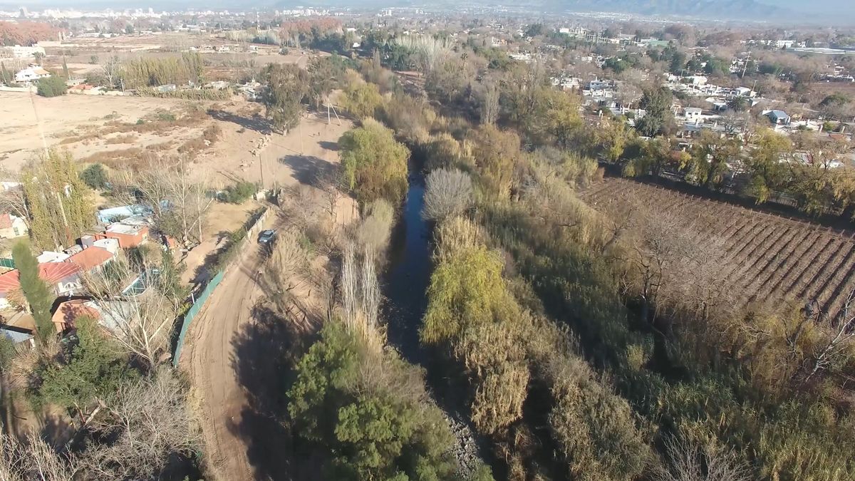 Video: así avanza la obra del nuevo Parque Costero de Guaymallén
