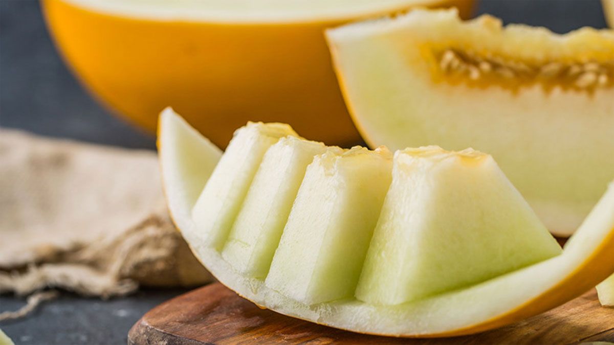El mejor truco para saber si un melón está bueno