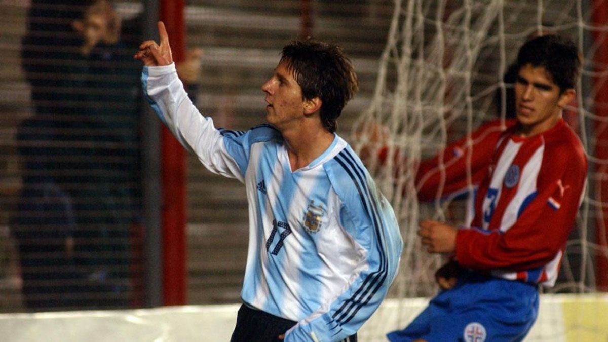 Cuánto vale el arco en el que Lionel Messi hizo su primer gol con la ...