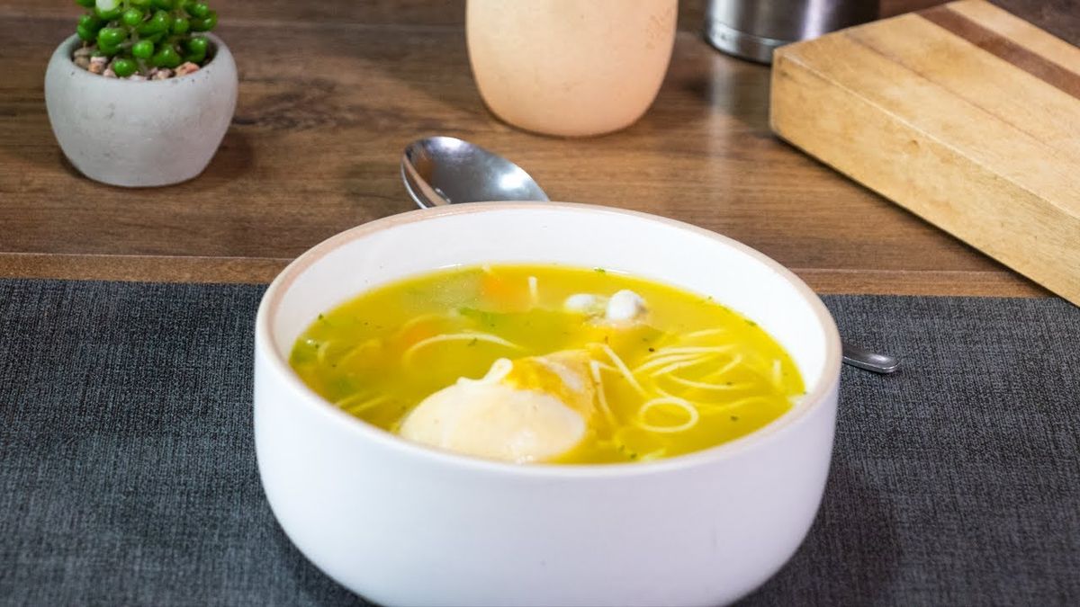 Beneficio de tomar sopa de fideos cabello de ángel