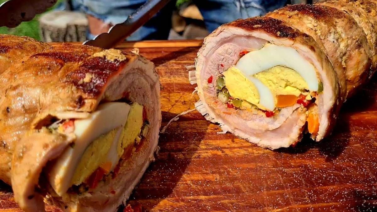 La receta del matambre relleno riquísimo para Navidad