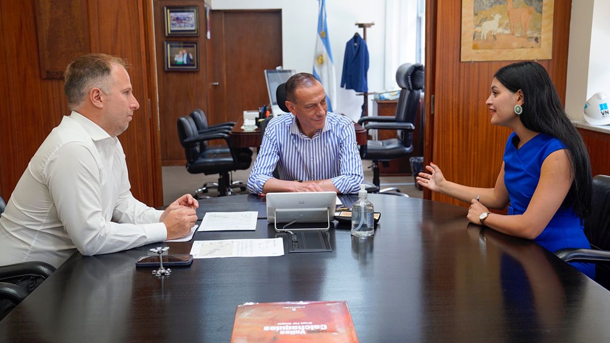 Flor Destéfanis anunció la ampliación de la obra de repavimentación de ...