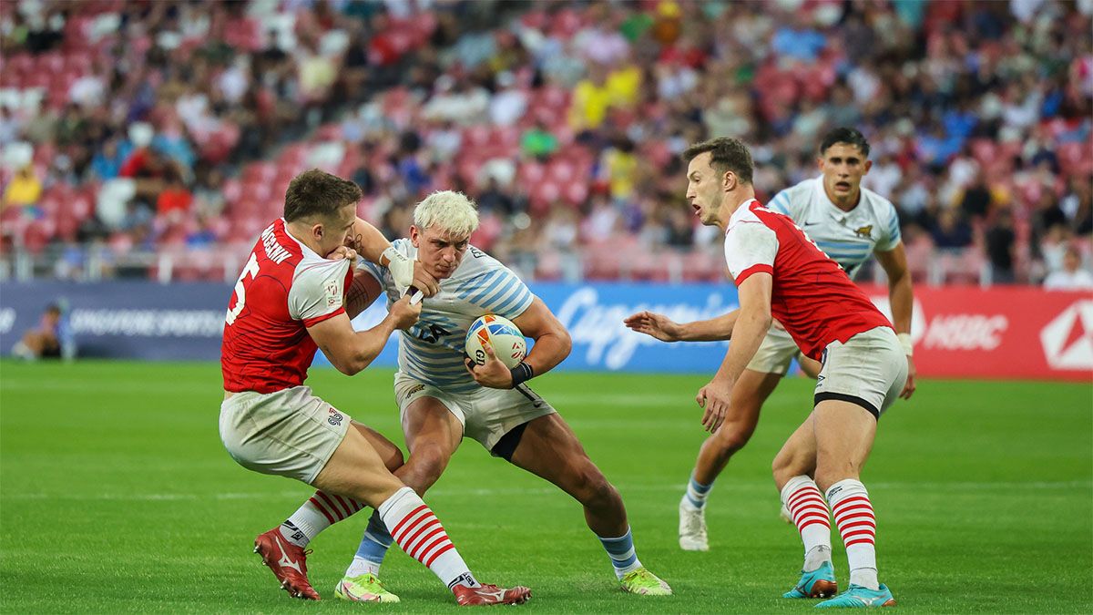 Los Pumas 7s vencieron agónicamente a Gran Bretaña y pasaron a cuartos ...