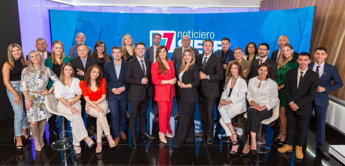 Los noticieros de Canal 7 se renuevan en un estudio con tecnología de ...