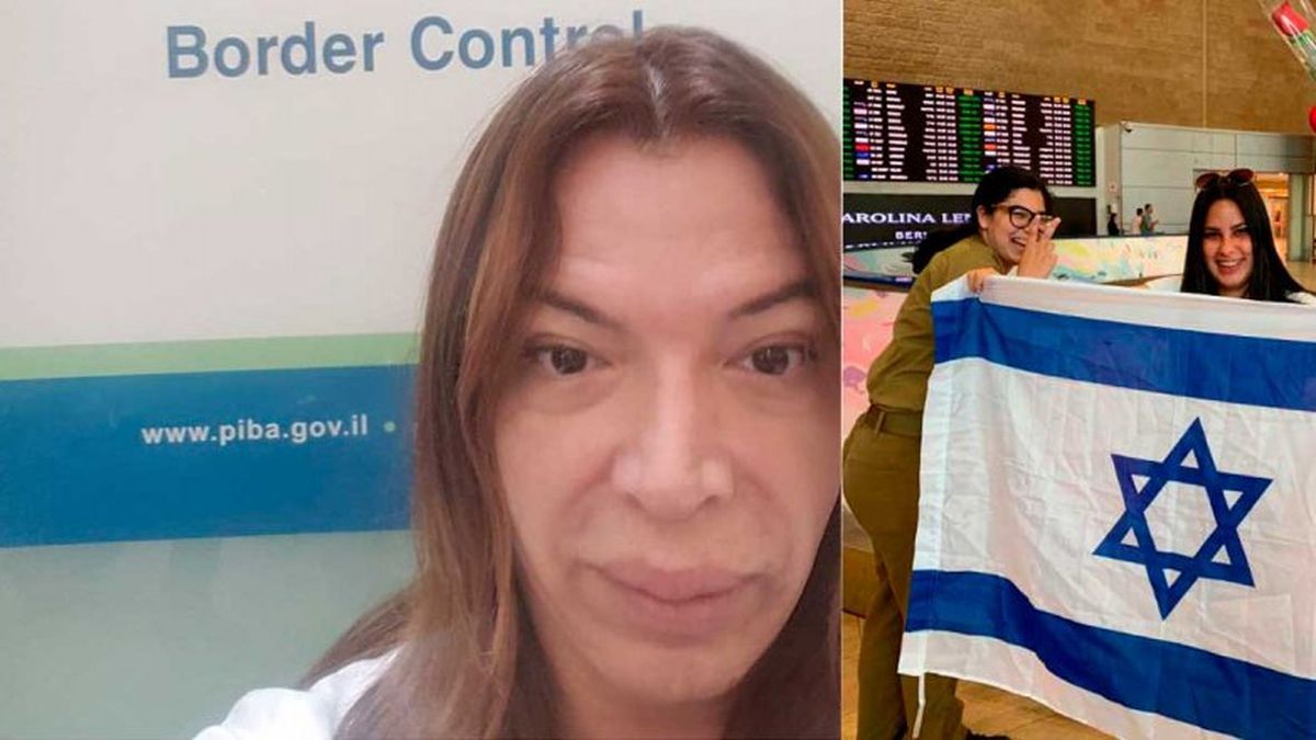 El desopilante video de Lizzy Tagliani demorada en Israel