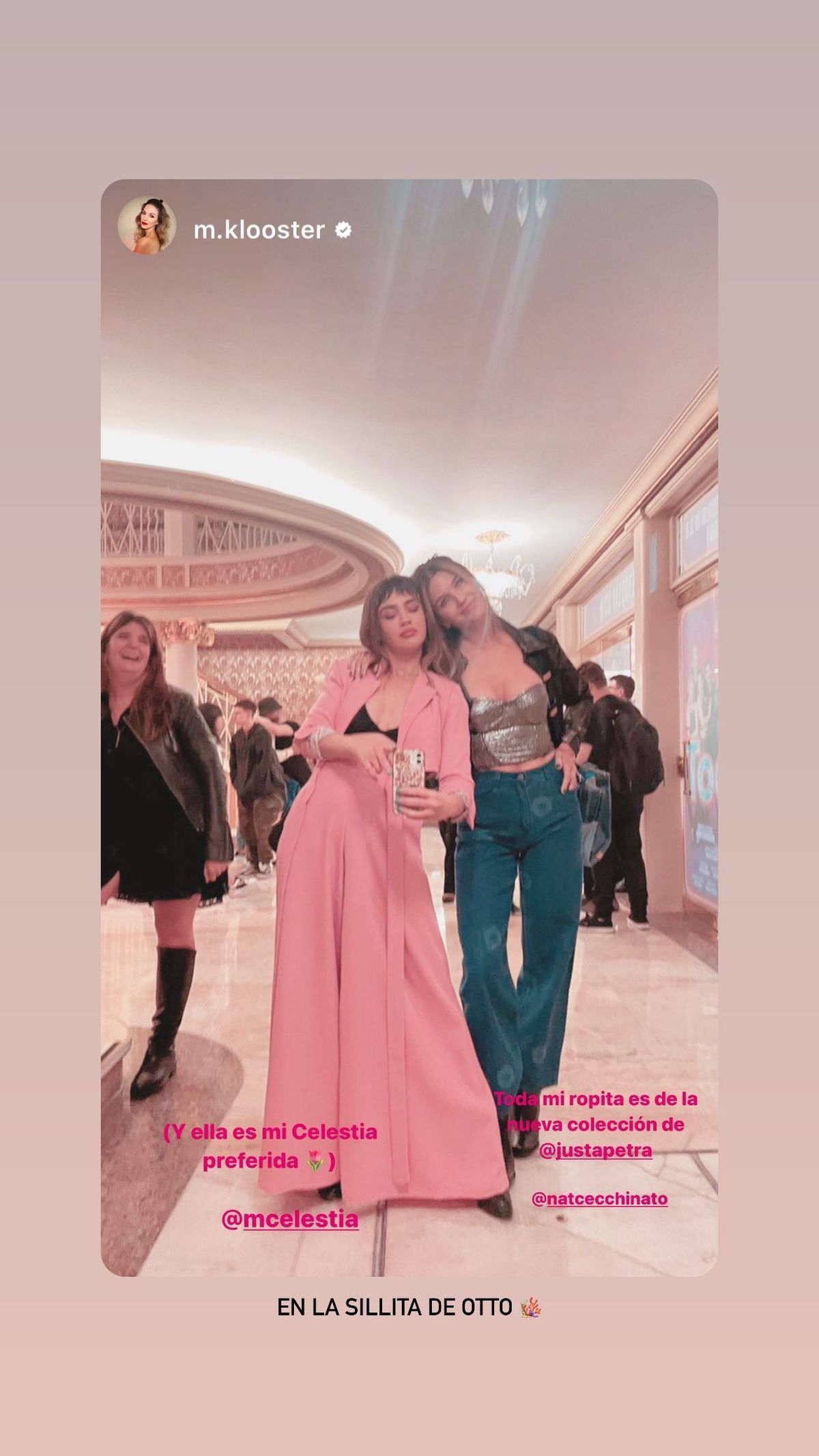 Marcela Kloosterboer en jeans ajustaditos y Celeste Cid en brassier, la ...