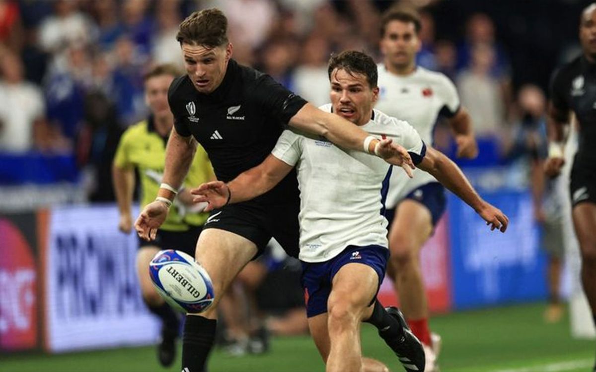 Francia empezó el Mundial de Rugby 2023 batiendo a los All Blacks
