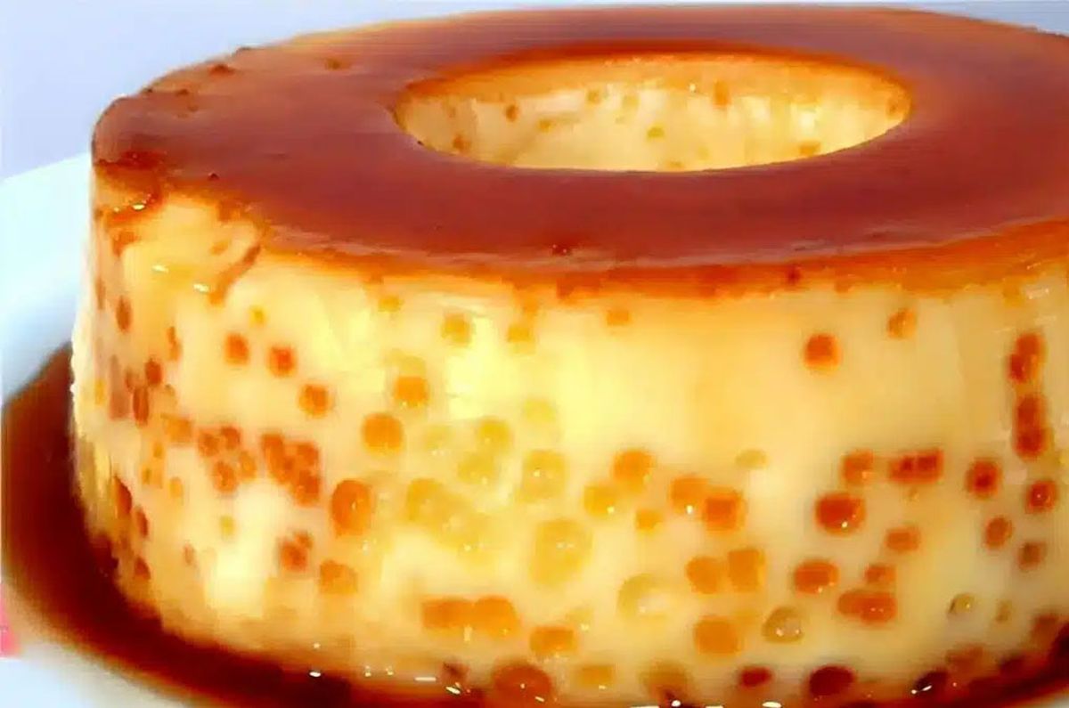 Flan casero en savarín: una receta clásica infalible