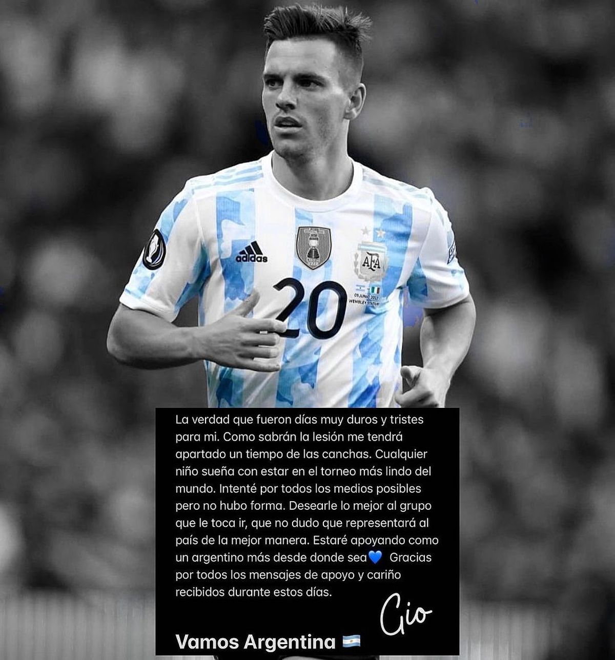 Giovani Lo Celso Rompió El Silencio Tras Quedar Fuera Del Mundial Qatar
