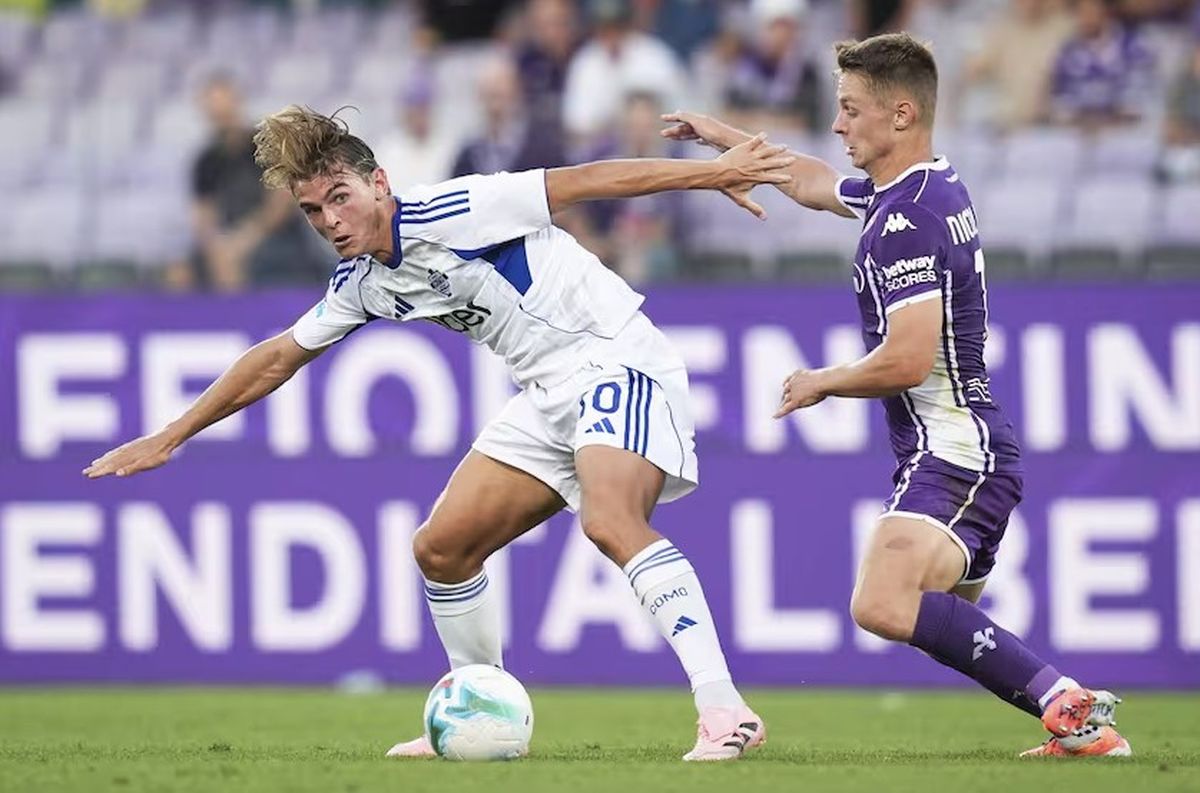 Nicolás Paz volvió a brillar en el Como y lo compararon con Lionel Messi