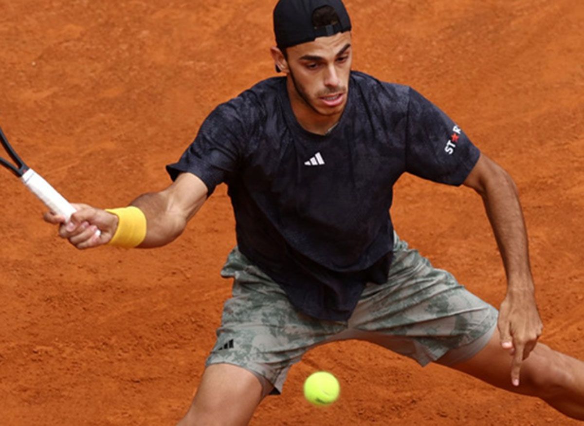 Francisco Cerúndolo se fue con la cabeza en alto del Masters de Roma