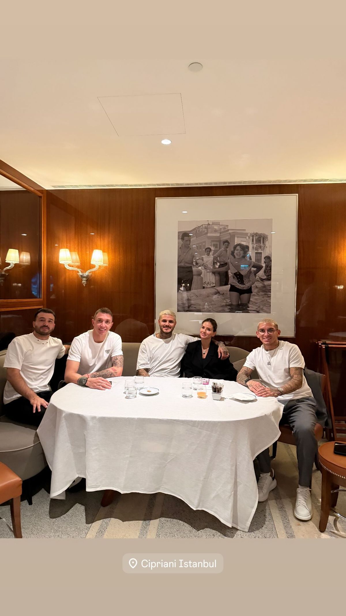 La China Suárez y Mauro Icardi revolucionan Estambul: las fotos de su primera noche