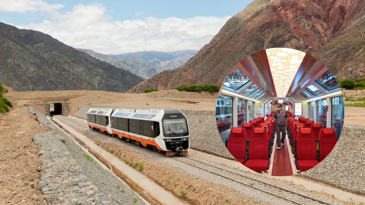 ¡Llegó a Jujuy el primer tren solar de Argentina! Video del innovador ...