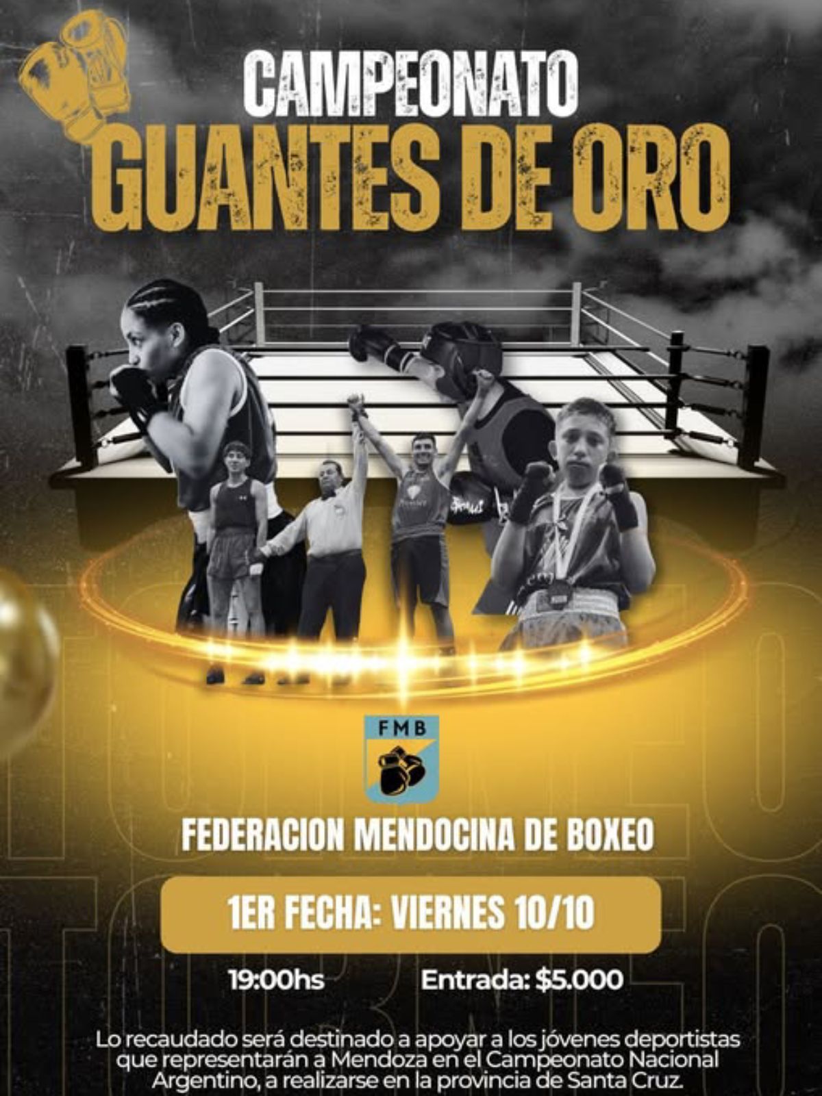 Guantes de Oro: comienza el tradicional Campeonato Provincial de boxeo ...