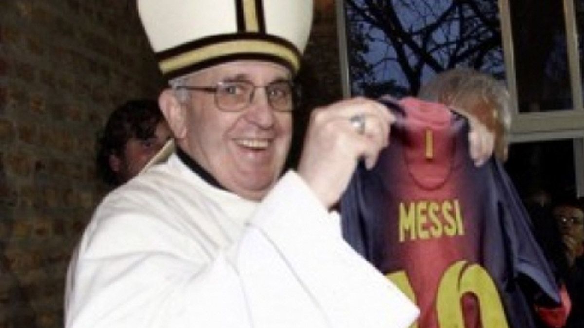 Messi tuvo un gesto admirable con el papa Francisco