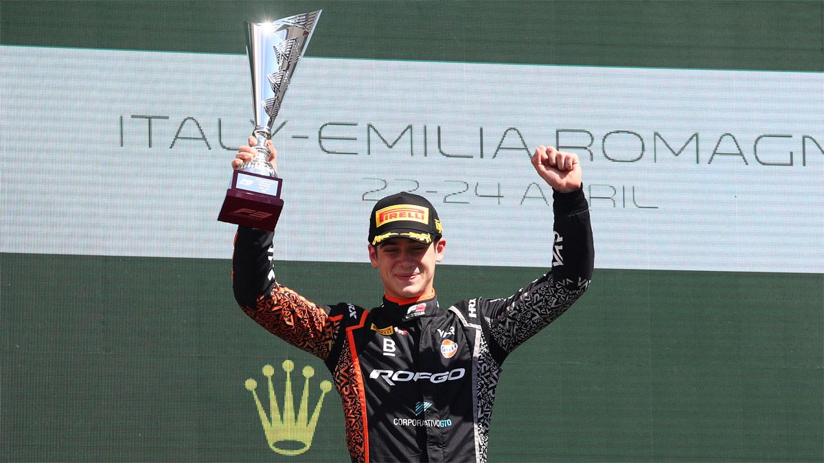 Franco Colapinto, el argentino que sueña con llegar a la F1, ganó en la ...