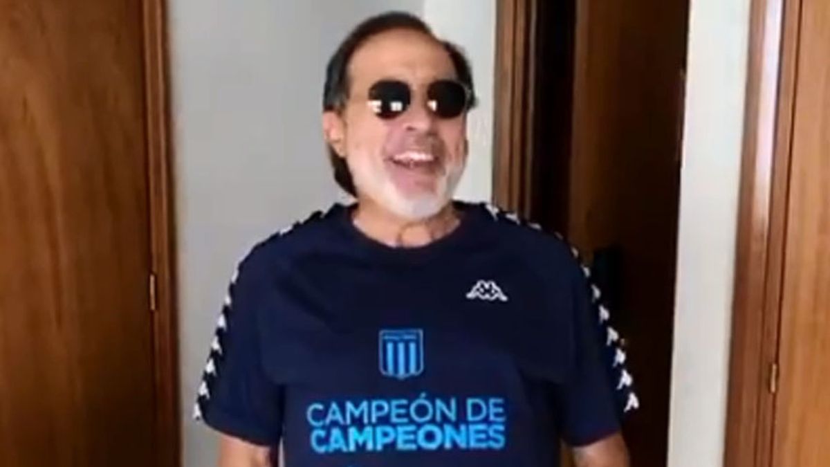 ¡Buen Díaaa! El video de Francella para festejar un nuevo título de Racing