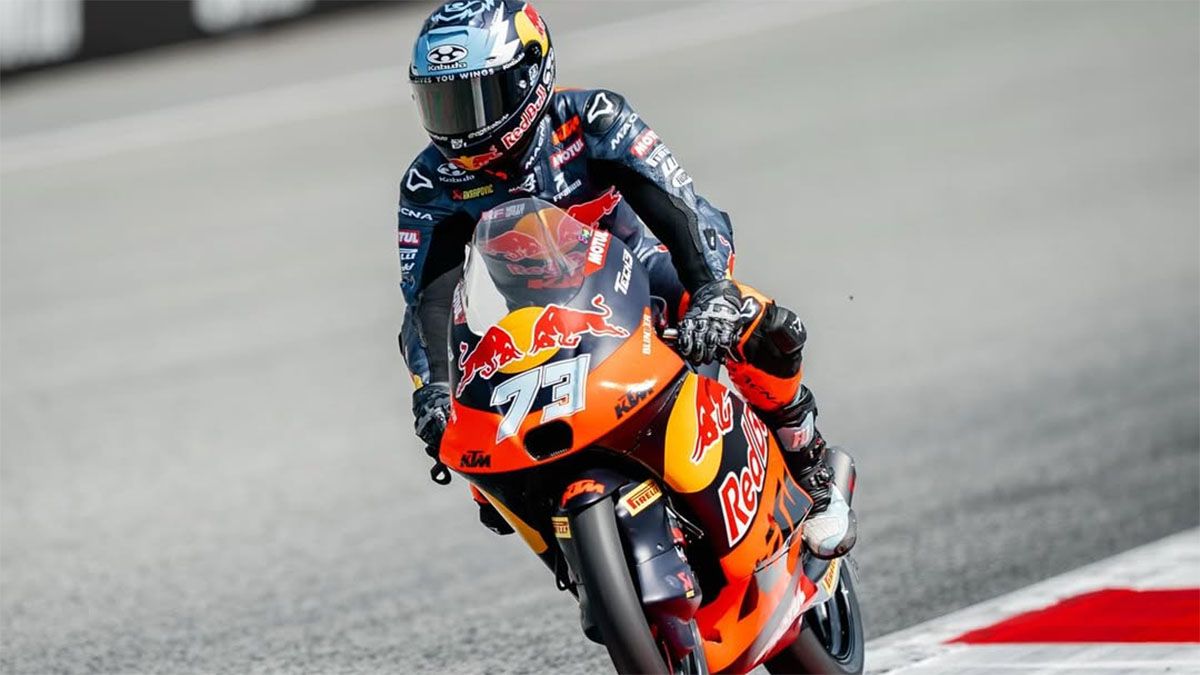 Moto3: Valentín Perrone se lució y logró una histórica pole en el Gran ...