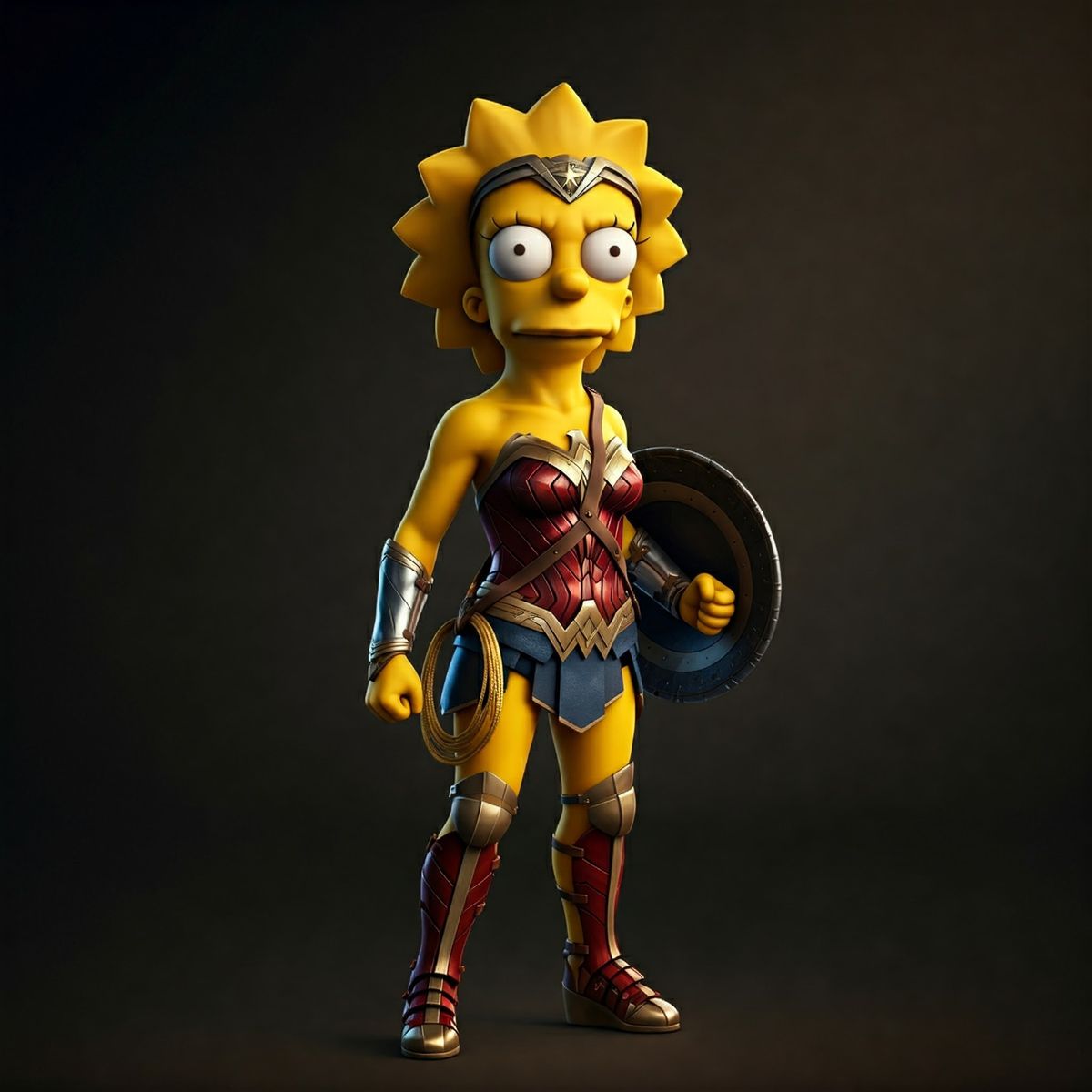 Inteligencia Artificial: ¿Los Simpsons personajes de DC?