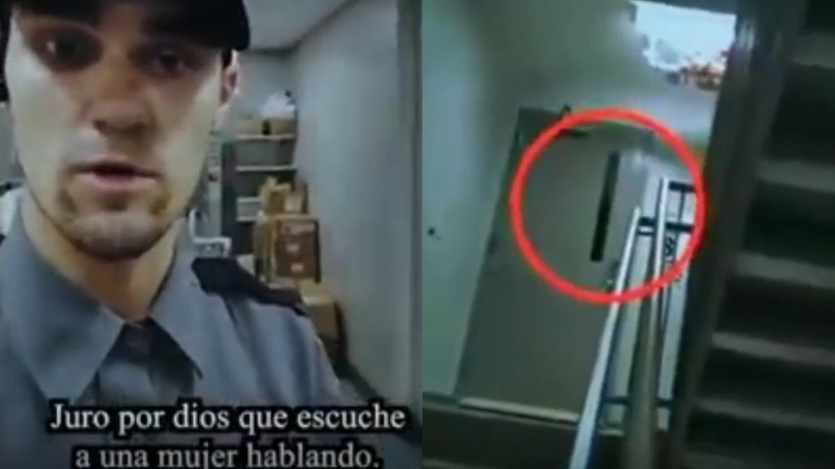 Sal de aquí: el aterrador encuentro paranormal que presenció un guardia ...