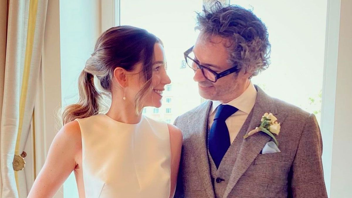 Micaela Breque mostró las divinas fotos de su casamiento