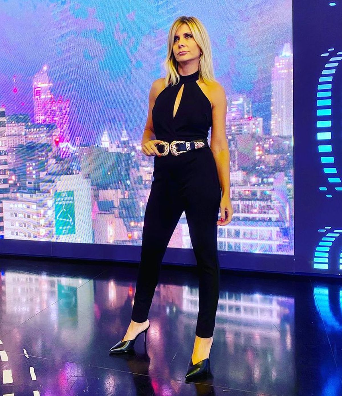 Débora Plager se puso un catsuit y fue un montón ¡Uy que pedazo de mujer!