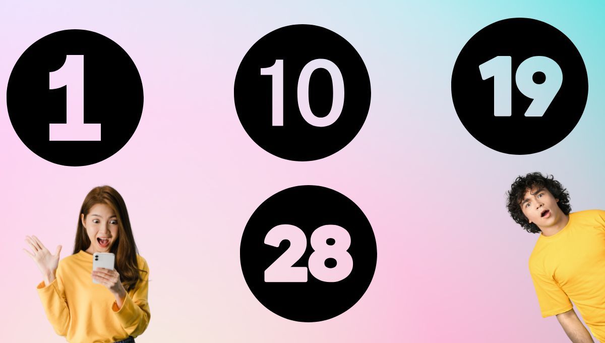 ¿Qué significa si tu nacimiento fue el día 1, 10, 19 o 28?