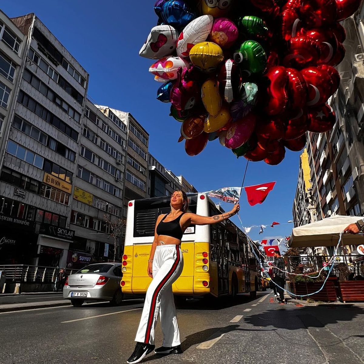 Experta en que se me salgan volando los globos, la tremenda foto de ...