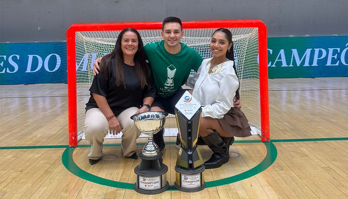 Facundo Navarro: la historia del mendocino que triunfa en el hockey sobre patines, y juega en ...
