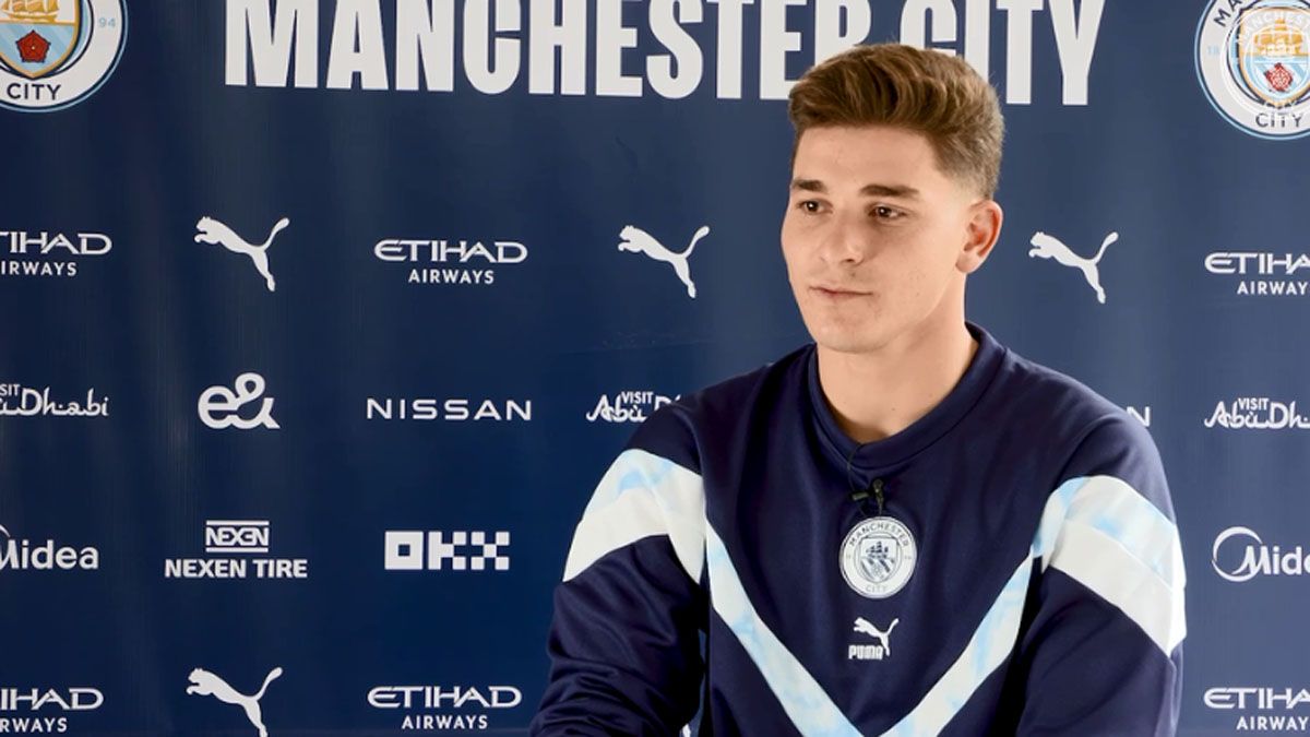 Julián Álvarez en el Manchester City: qué numero usará y cuánto vale su ...
