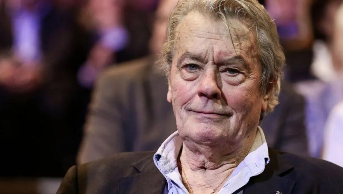 A sus 88 años, así se ve hoy el actor francés Alain Delon, considerado ...