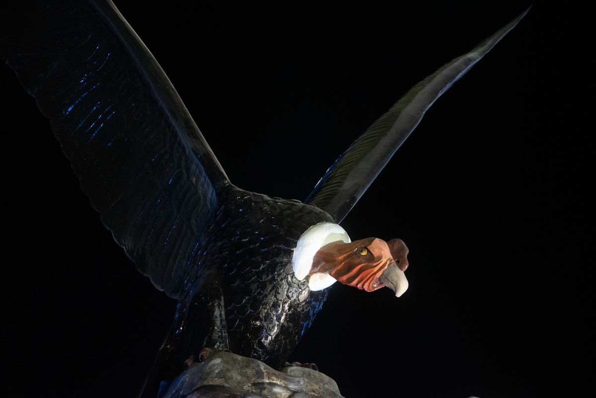 Inauguraron la restauración del icónico Cóndor del Acceso Este