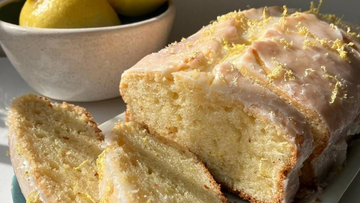 Budín de limón húmedo, la receta riquísima con 6 ingredientes y en 40 ...