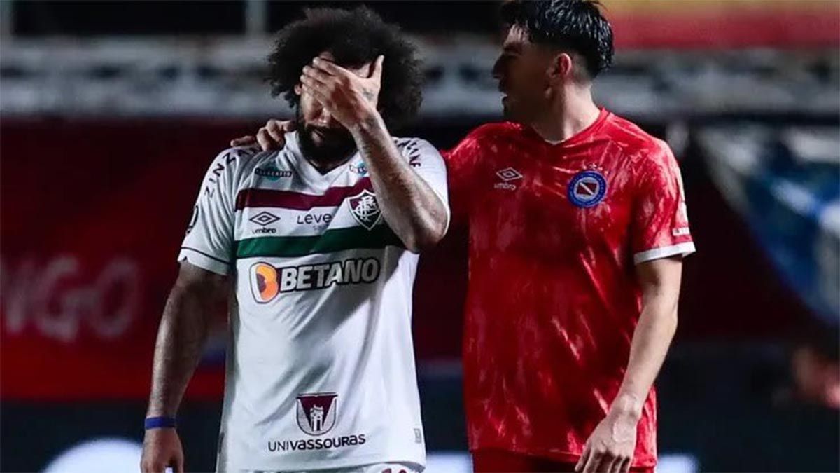 La sanción que le dio la Conmebol a Marcelo tras lesionar a Luciano Cheche Sánchez