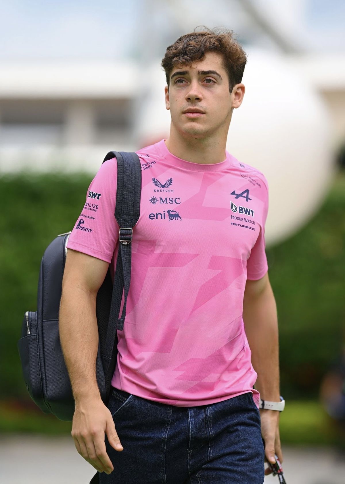 Colapinto y su labor en las prácticas libres del GP de Singapur de ...