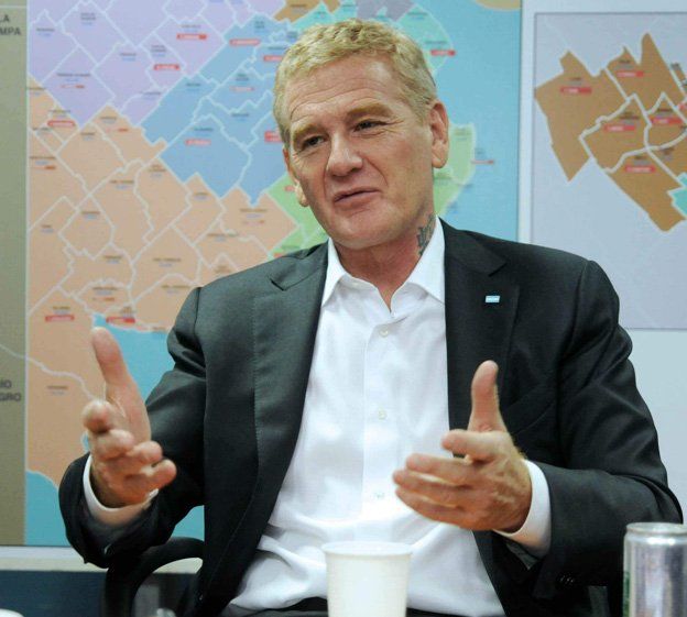 De Narváez arrancó las recorridas del Frente Renovador