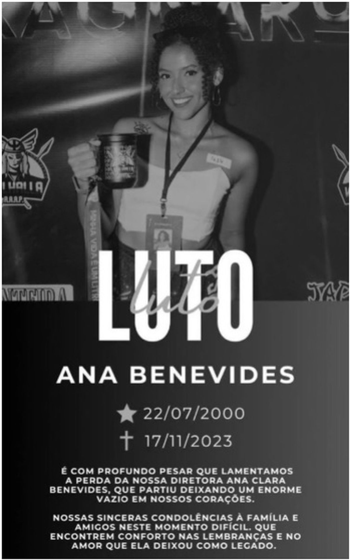 Quién era Ana Benevides, la fan brasileña de Taylor Swift que murió ...