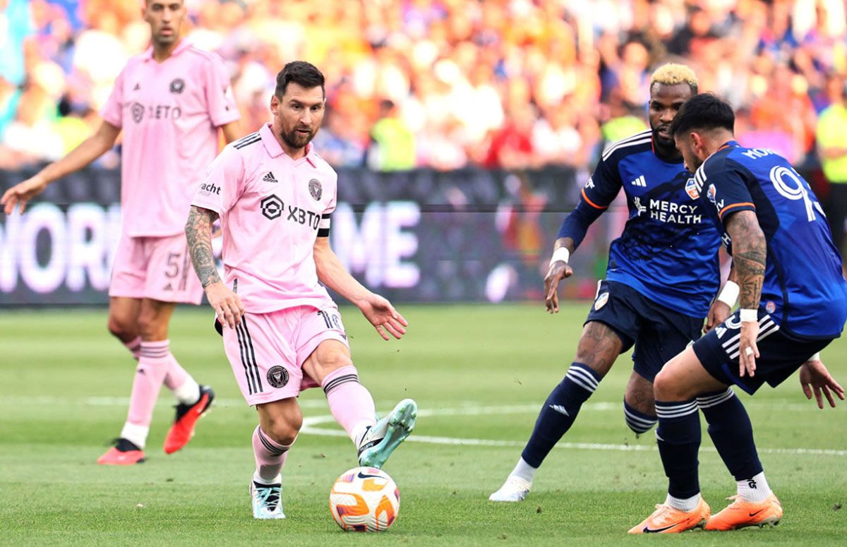 Inter Miami, con Lionel Messi, avanzó a la final de la US Open Cup