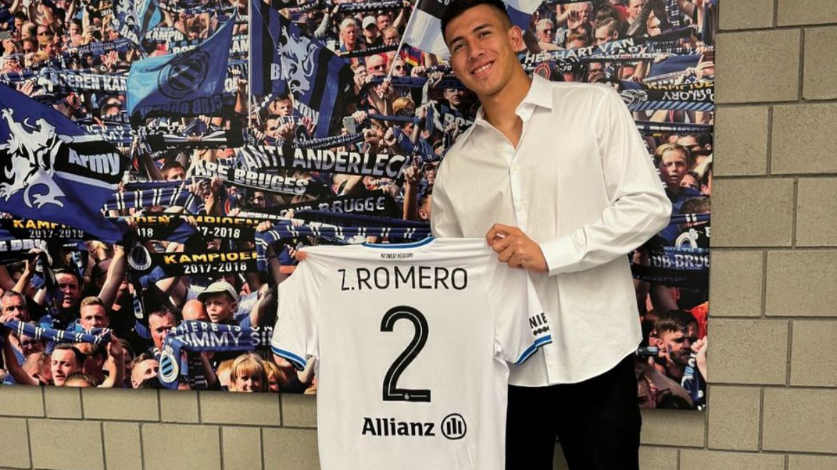 Zaid Romero fue presentado en el Brujas de Bélgica, donde será el ...