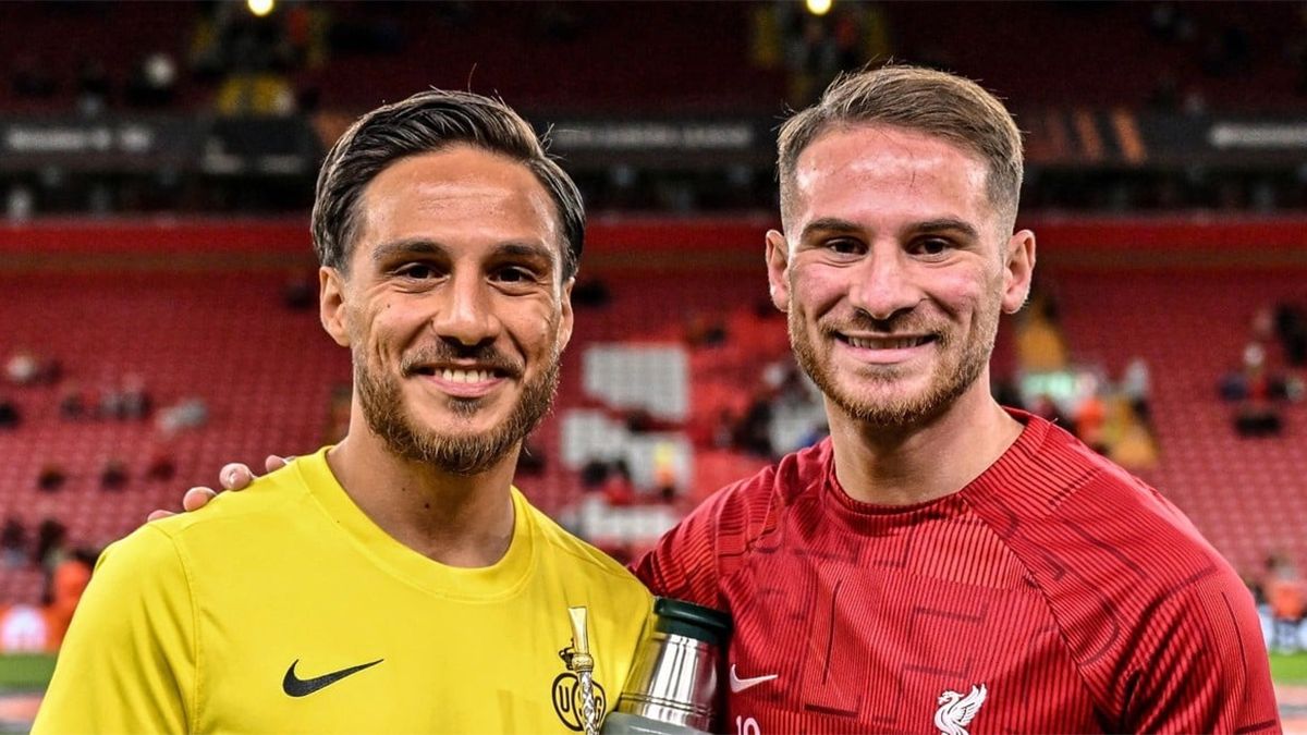 Los hermanos Mac Allister tomaron mates y después Alexis ganó el duelo