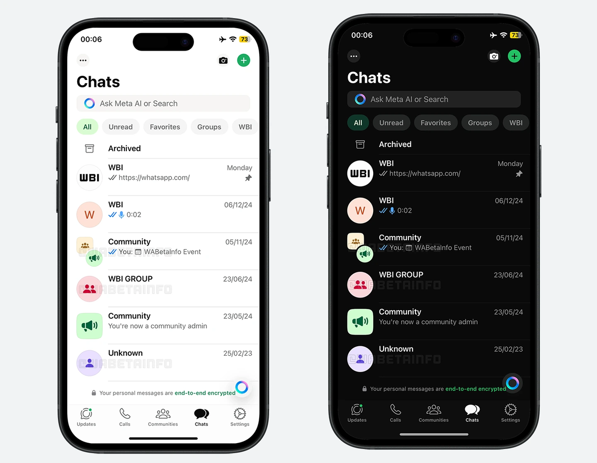 WhatsApp introduce un cambio inesperado en chats individuales y grupos ...
