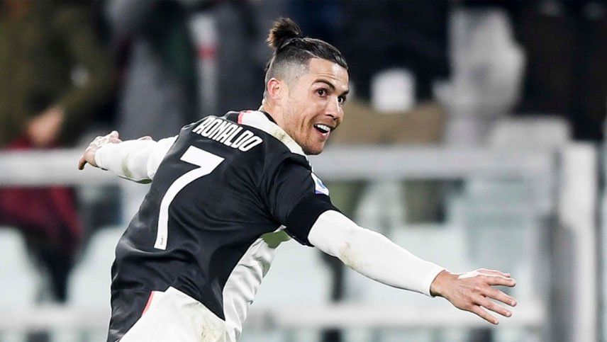 Cristiano Ronaldo, imparable, hizo dos goles en la victoria de la Juventus