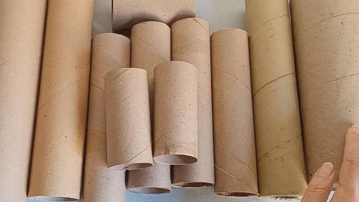 Recicla los tubos de los rollos de papel de cocina con esta fabulosa idea