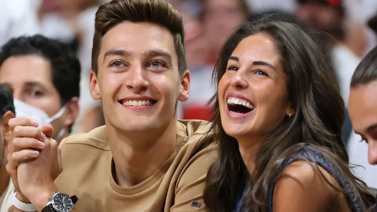 La novia del piloto de Fórmula 1 George Russell, fue internada de ...