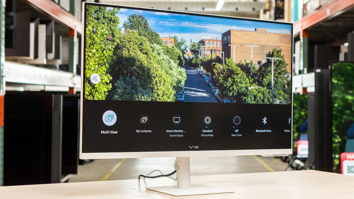 Walmart ofrece uno de los modernos monitores de Samsung por menos de ...