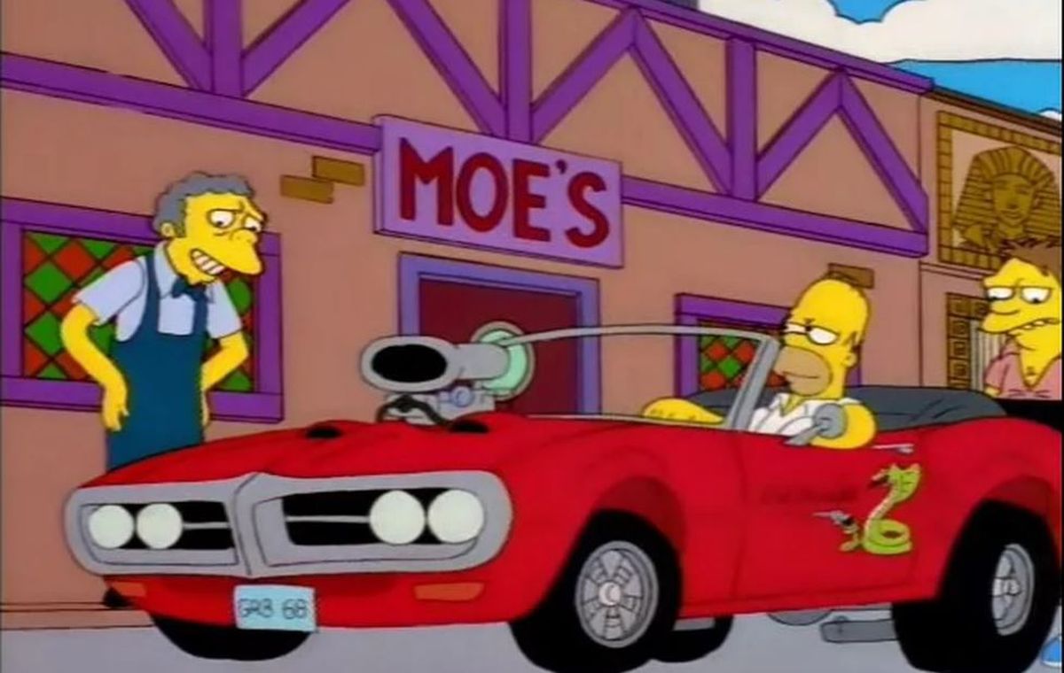 Los Simpson y el detalle de todos los autos de la mítica serie