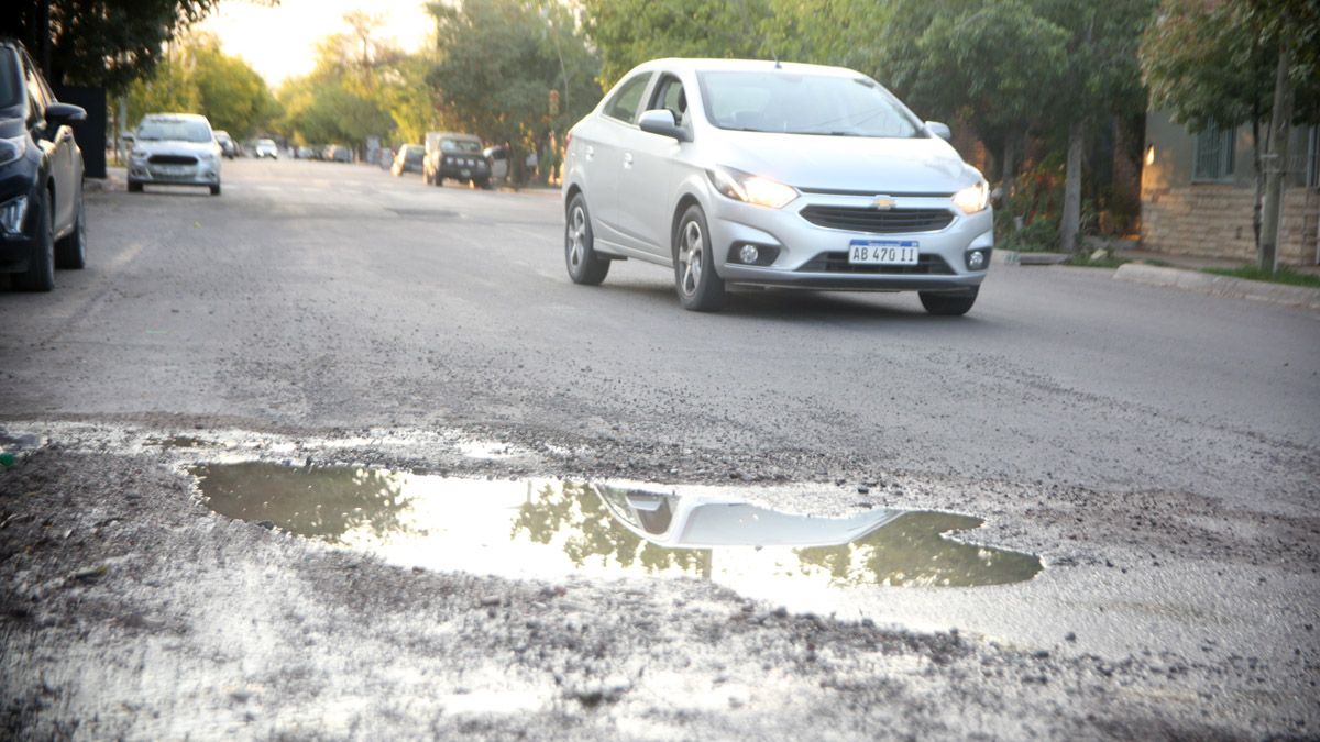Fotogalería: el mal estado en el que están varias calles de Mendoza